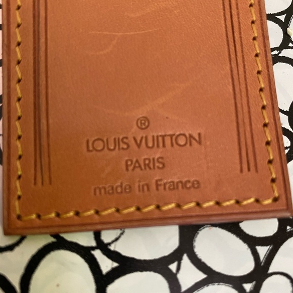 Louis Vuitton | Accessories | Louis Vuitton Name Tag | Poshmark